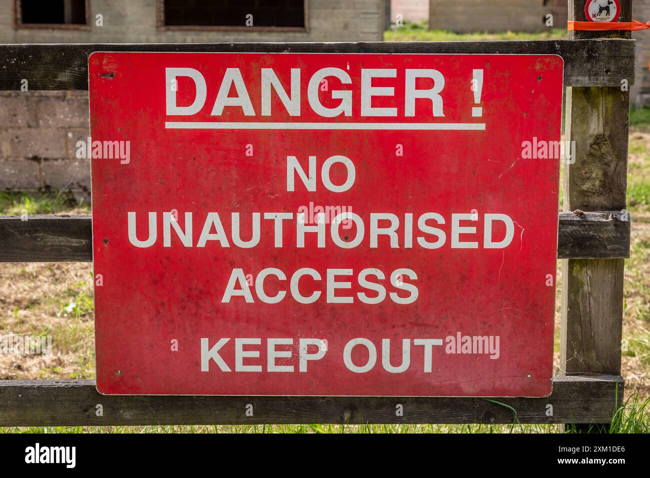 Danger sign, Imber village, Wiltshire, England, UK Stock Photo - Alamy