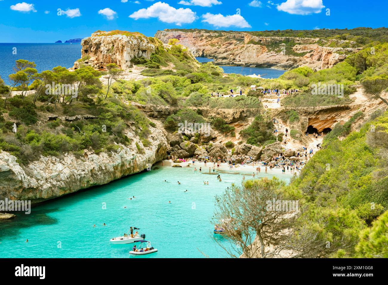 Caló des Moro of Majorca Stock Photo - Alamy
