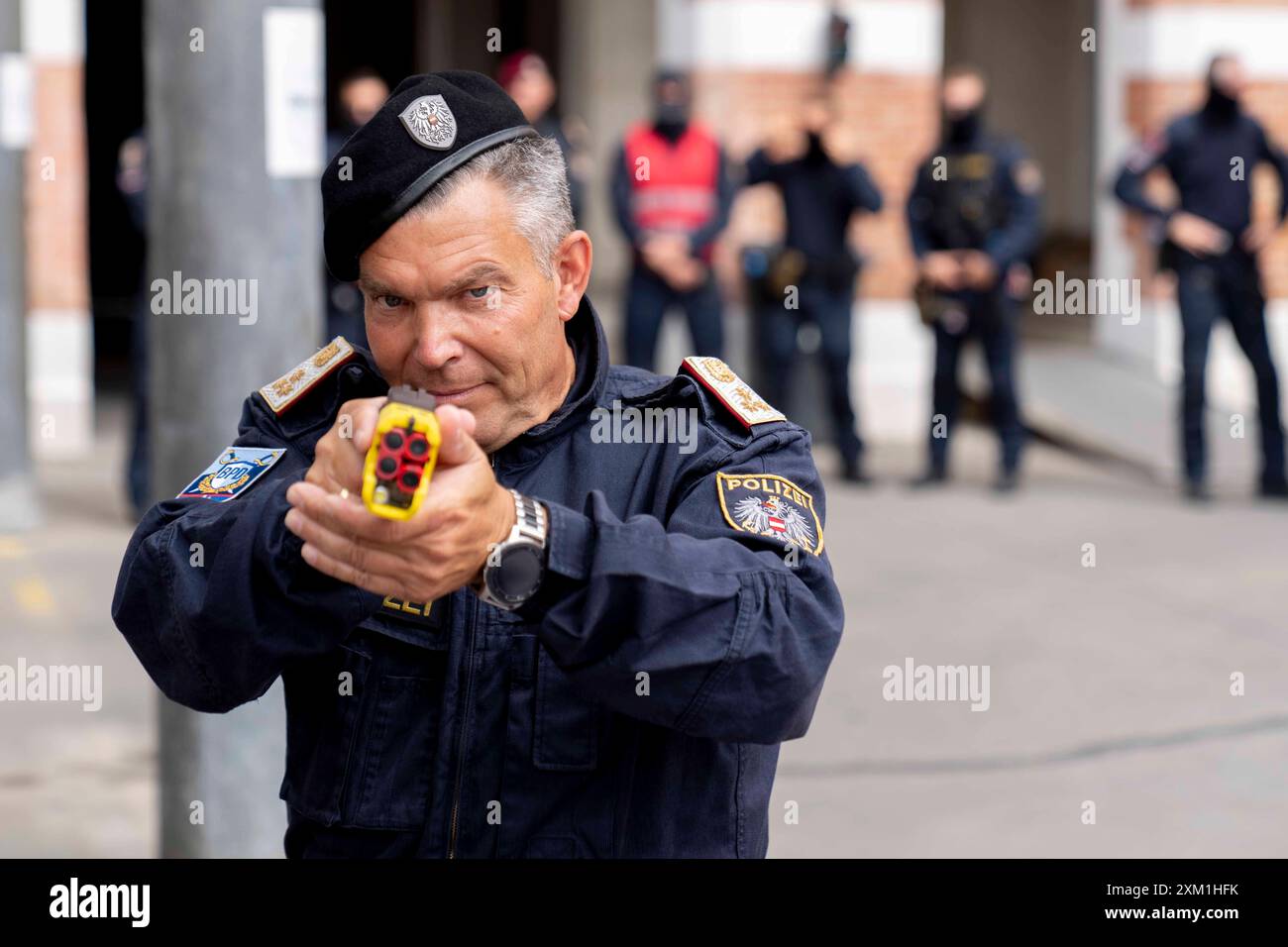 Wien, Österreich. 25. Juli 2024. Vorstellung zweier Pilotprojekte der ...