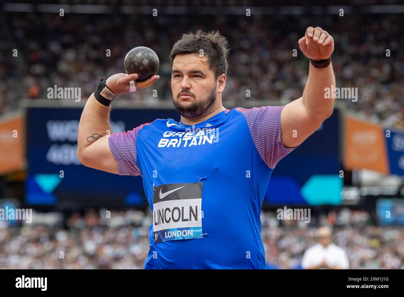Scott lincoln shot put hi-res stock photography and images - Alamy