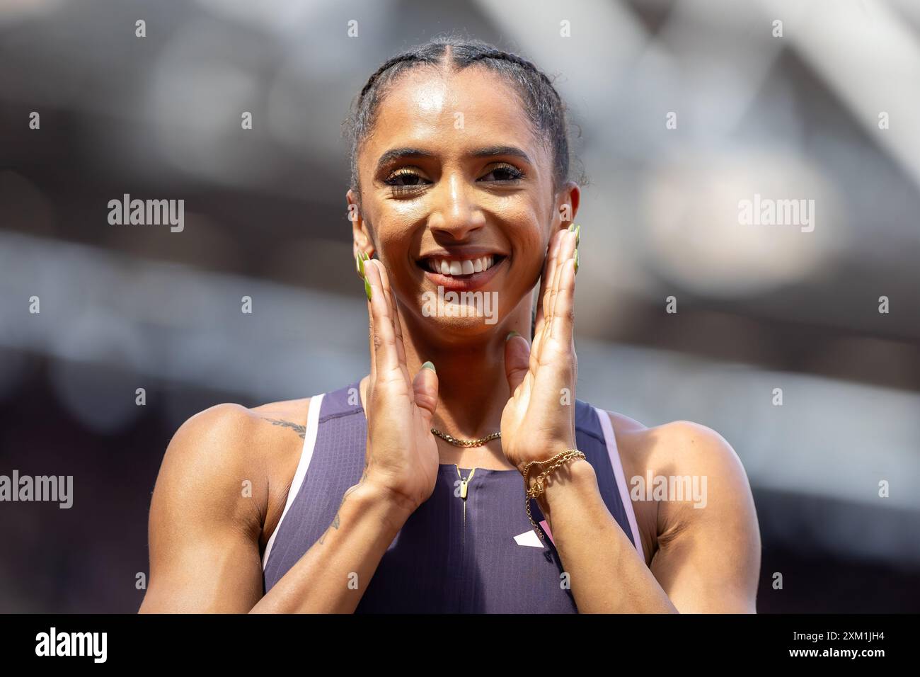 Laviai Nielsen (GBR), 400m Women, PB, Personal Best, during the Wanda ...