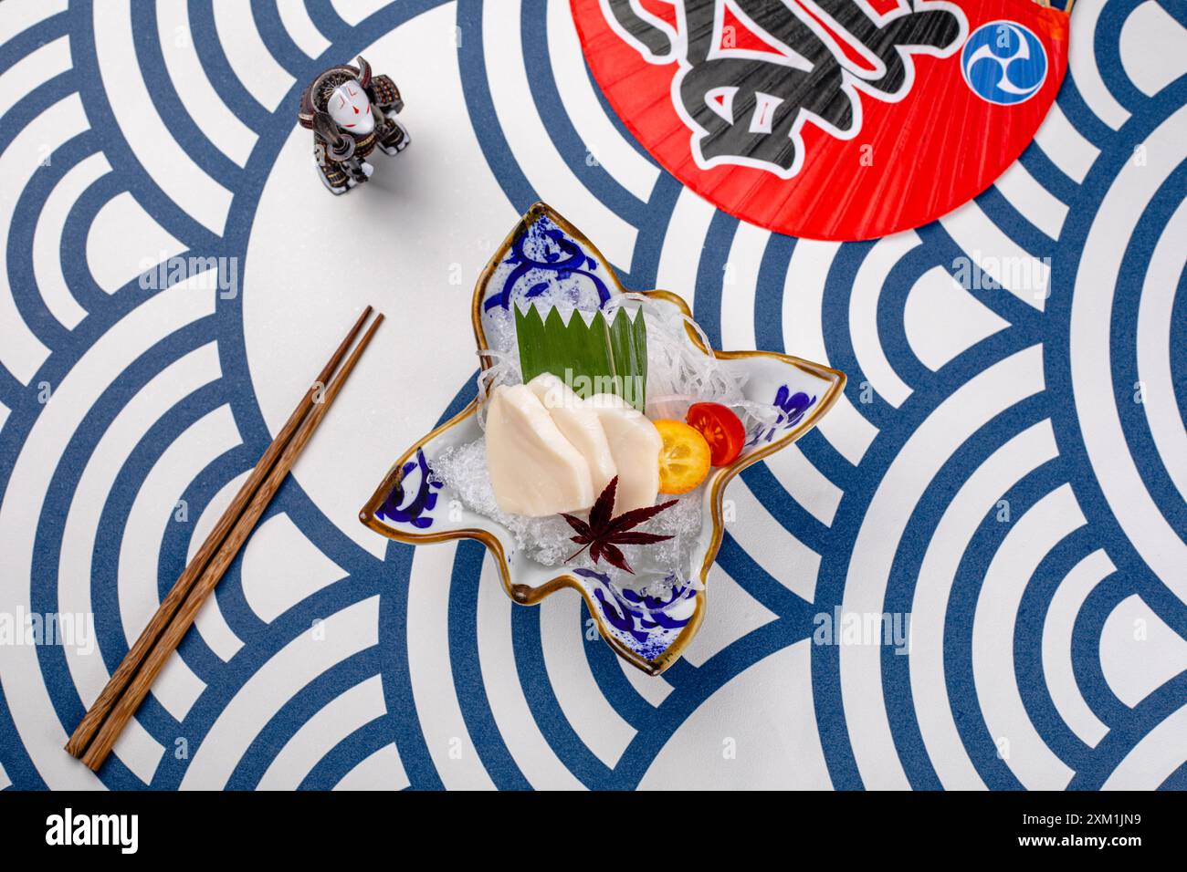 Yellow tail sahimi Stock Photo - Alamy