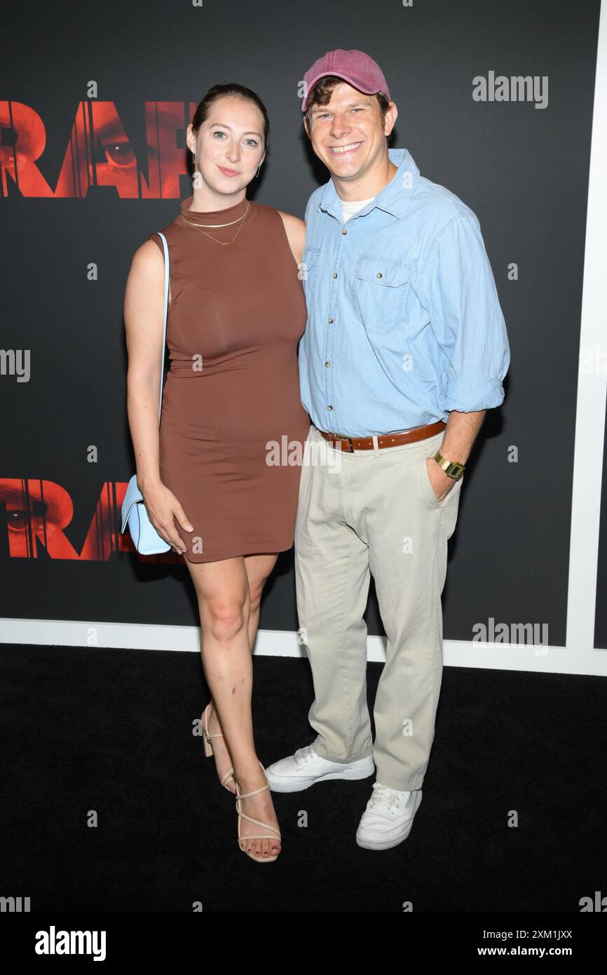 New York, USA. 24th July, 2024. Kyle Gordon (right) attending 'Trap ...