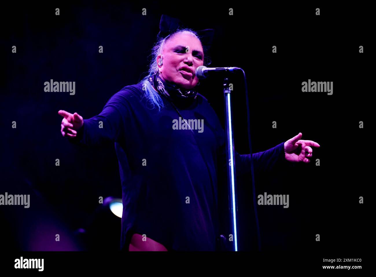 Italian singer Music Concert - Loredana Berte - Ribelle Summer Tour ...