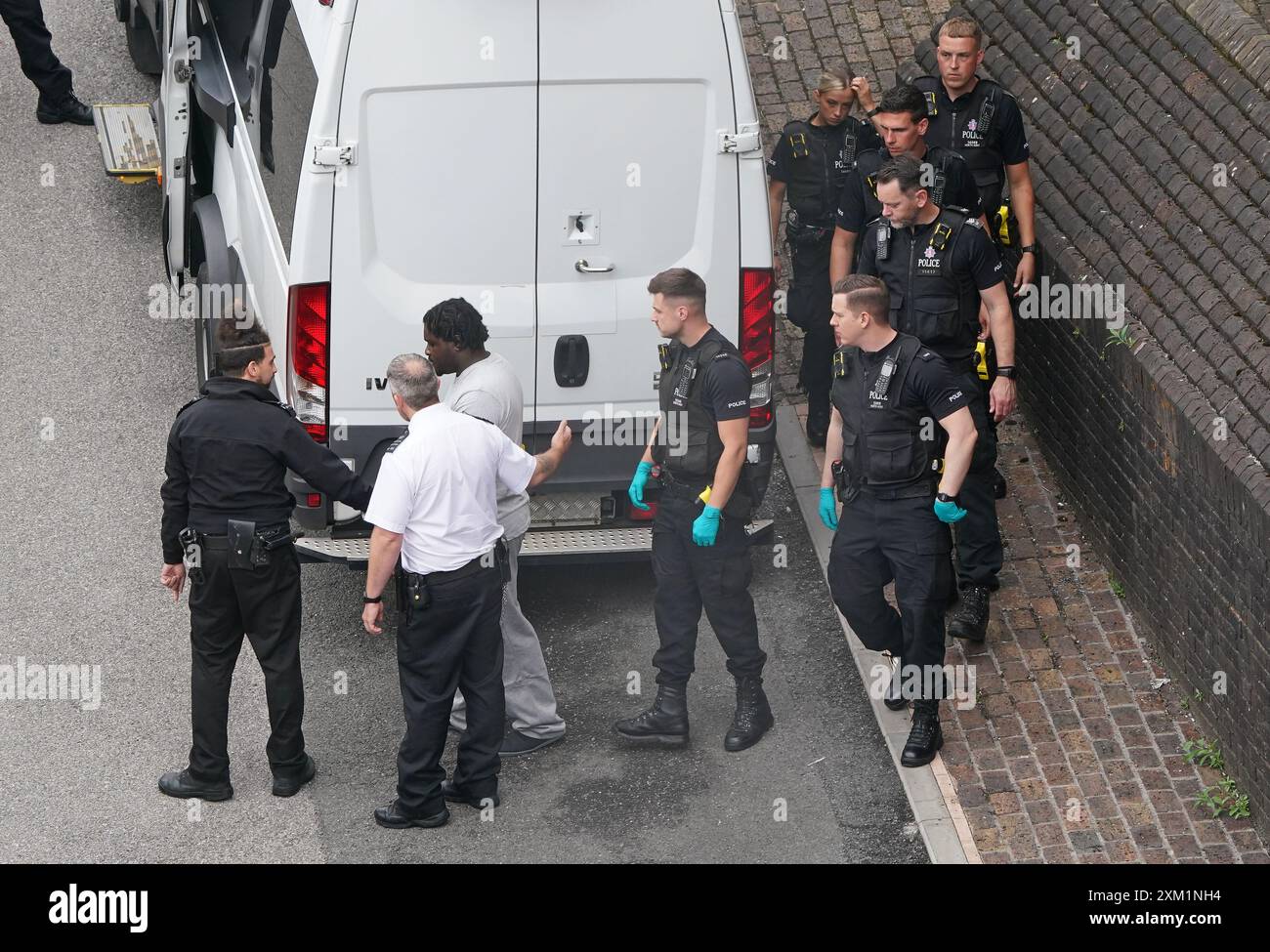 Anthony Esan leaves Medway Magistrates' Court in Chatham, Kent, where ...