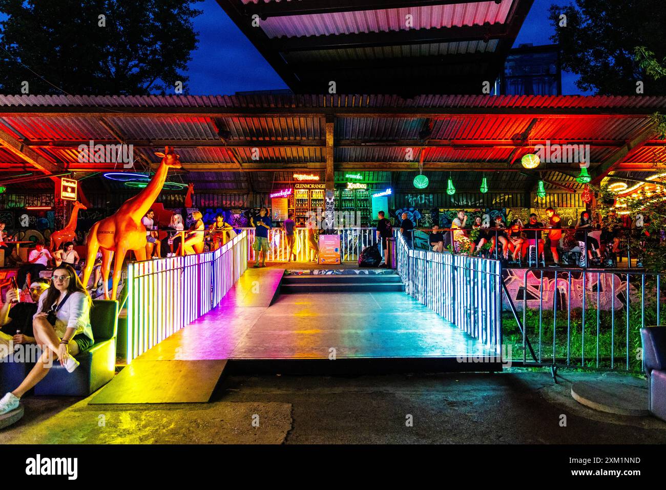 Drugi Peron cocktail bar and live music venue at Nocny Market (Night ...