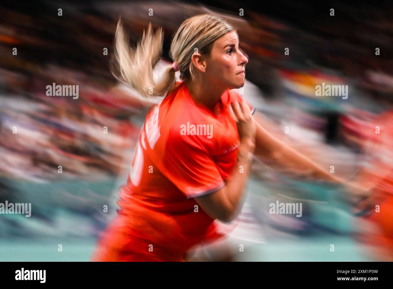 MALESTEIN Angela of Netherlands during the handball match between ...