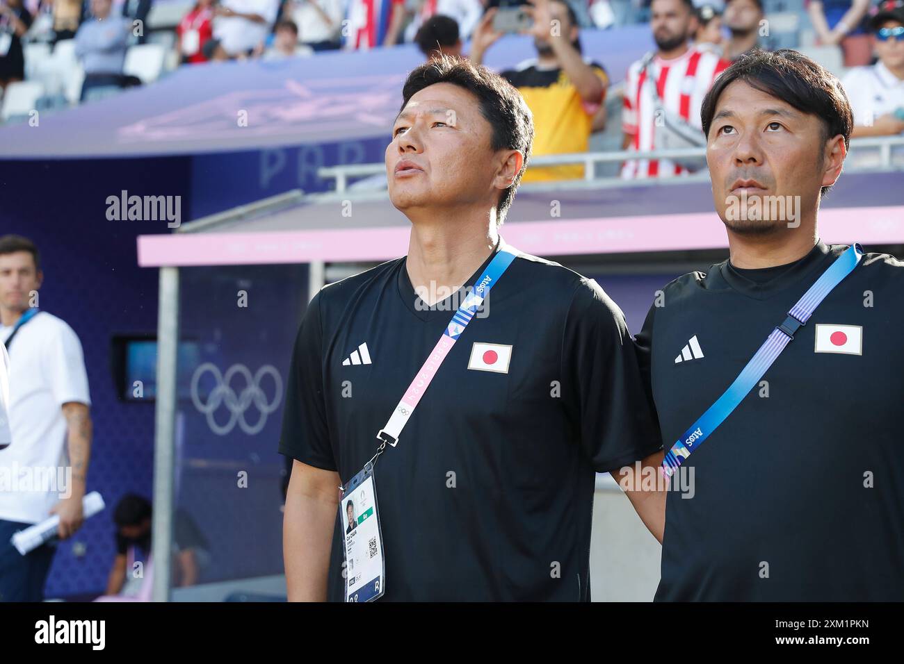 Bordeaux, France. 24th July, 2024. Go Oiwa (JPN) Football/Soccer ...