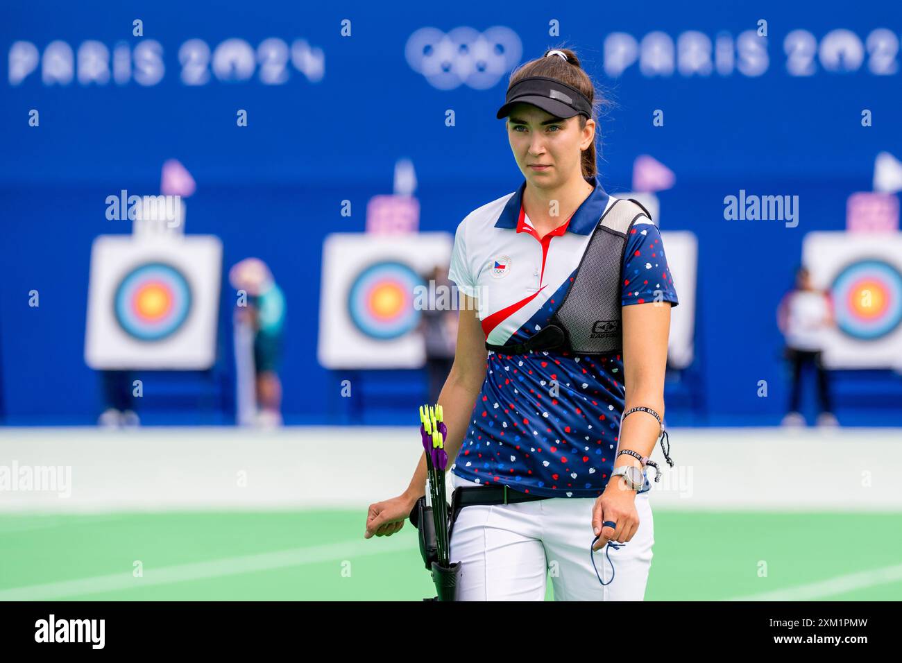 Paris olympics 2024 archery hi-res stock photography and images - Alamy