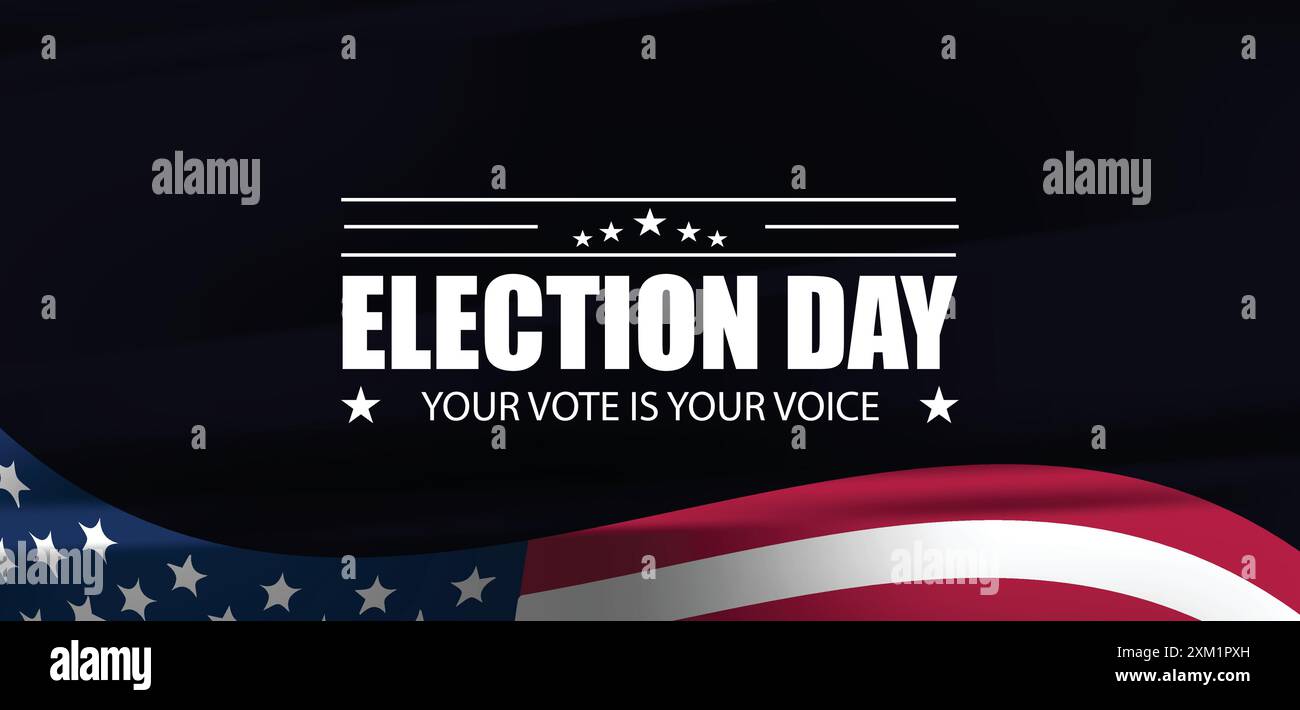 Election 2024 A Turning Point for American Politics Stock Vector Image ...