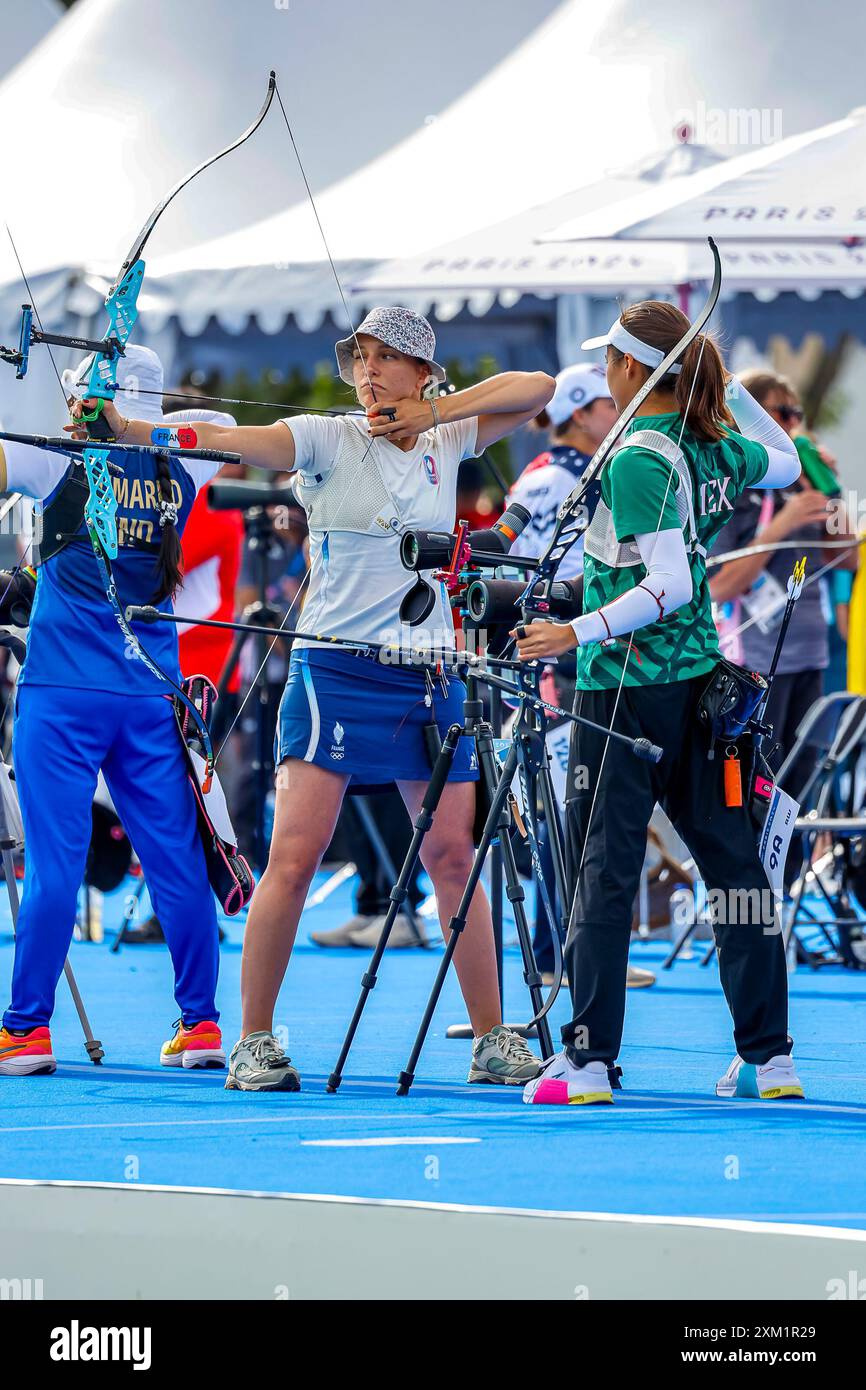 BARBELIN Lisa of France, Women's Individual Ranking Round Archery ...