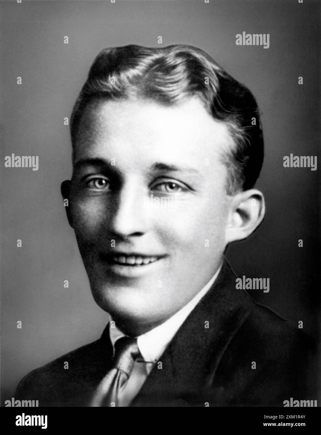 BING CROSBY early 1920's Portrait Stock Photo - Alamy