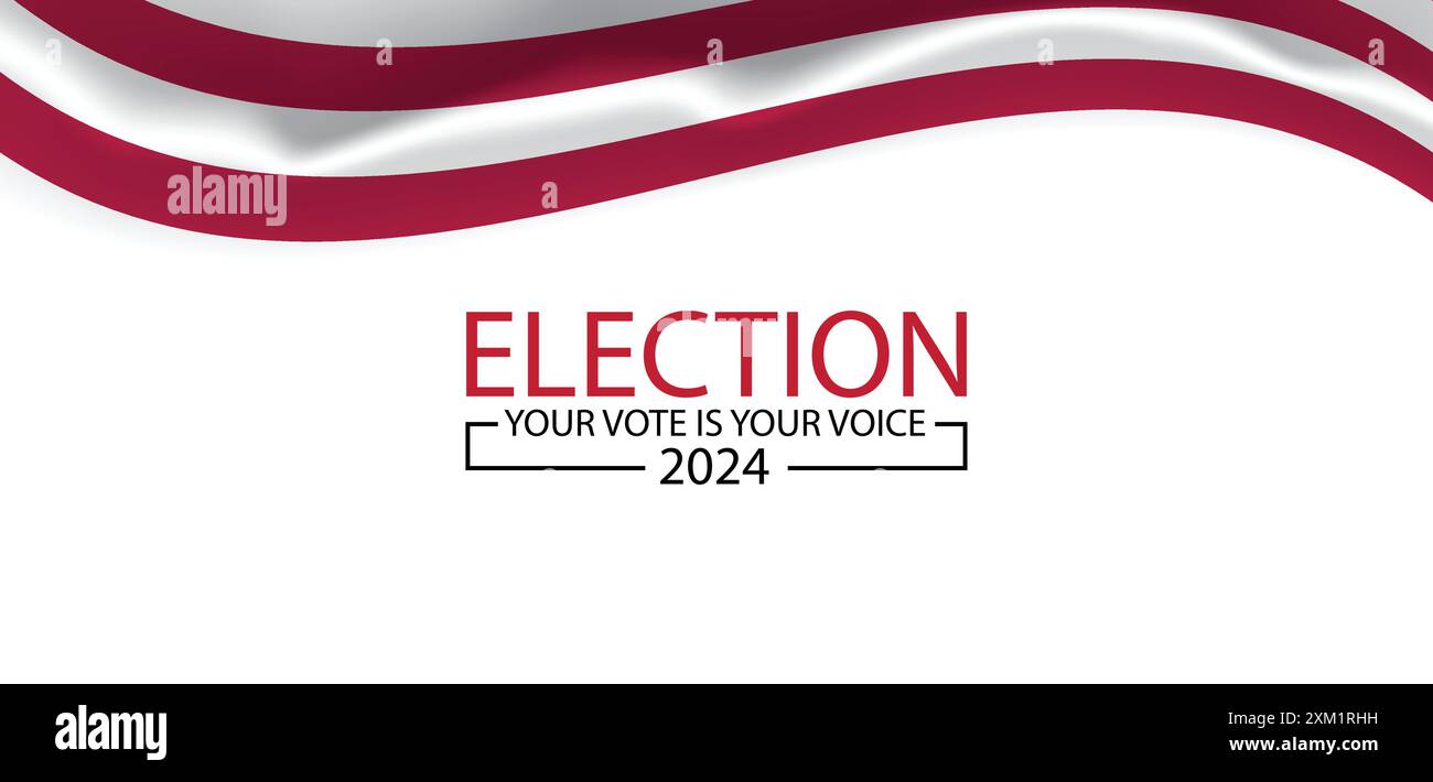 Election 2024 A Turning Point for American Politics Stock Vector Image ...