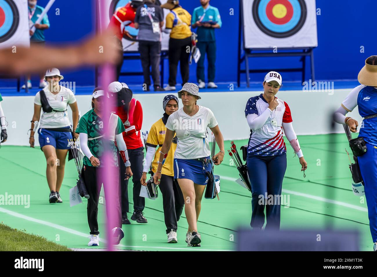 BARBELINÂ Lisa of France, Women's Individual Ranking Round Archery ...