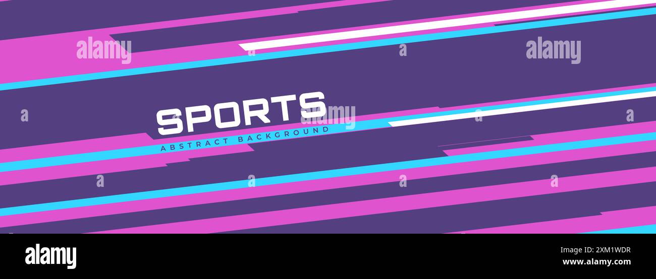 Colored sport abstract background. Purple modern sports banner design ...