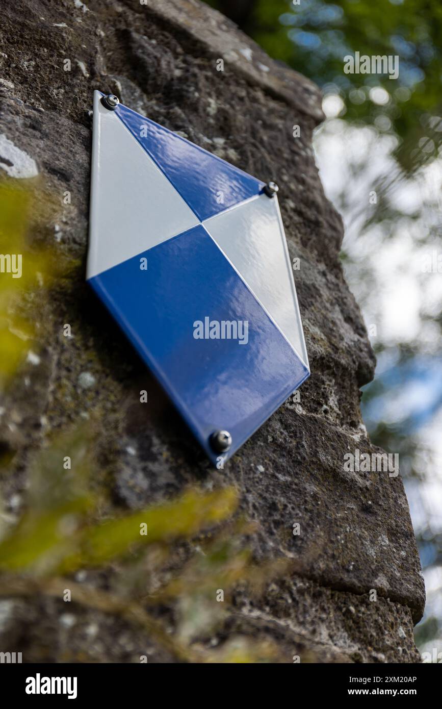 A Blue Shield emblem for the distinctive marking of cultural property ...