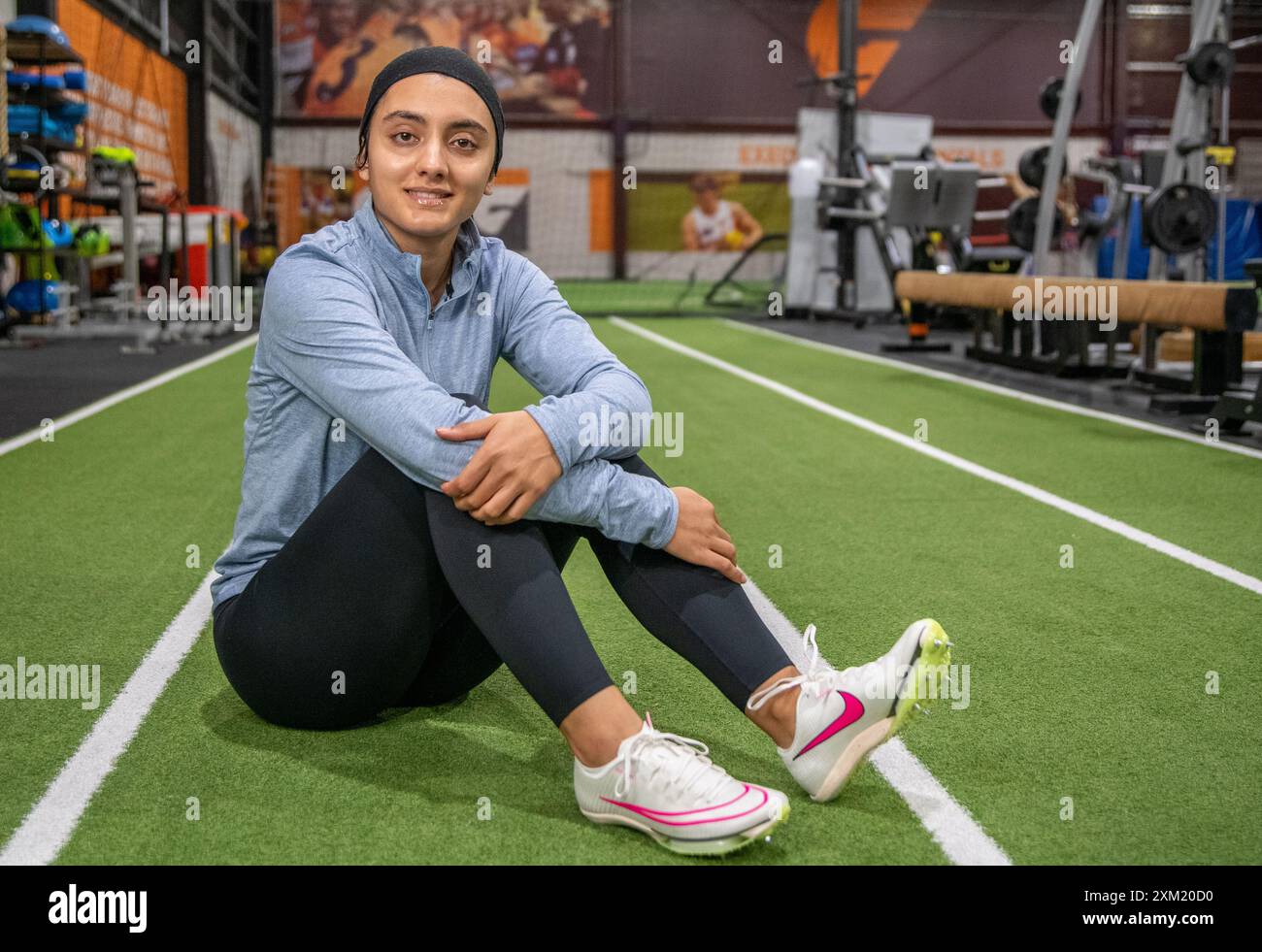 Afghan sprinter kimia yousofi makes the afghanistan olympic team hi-res ...