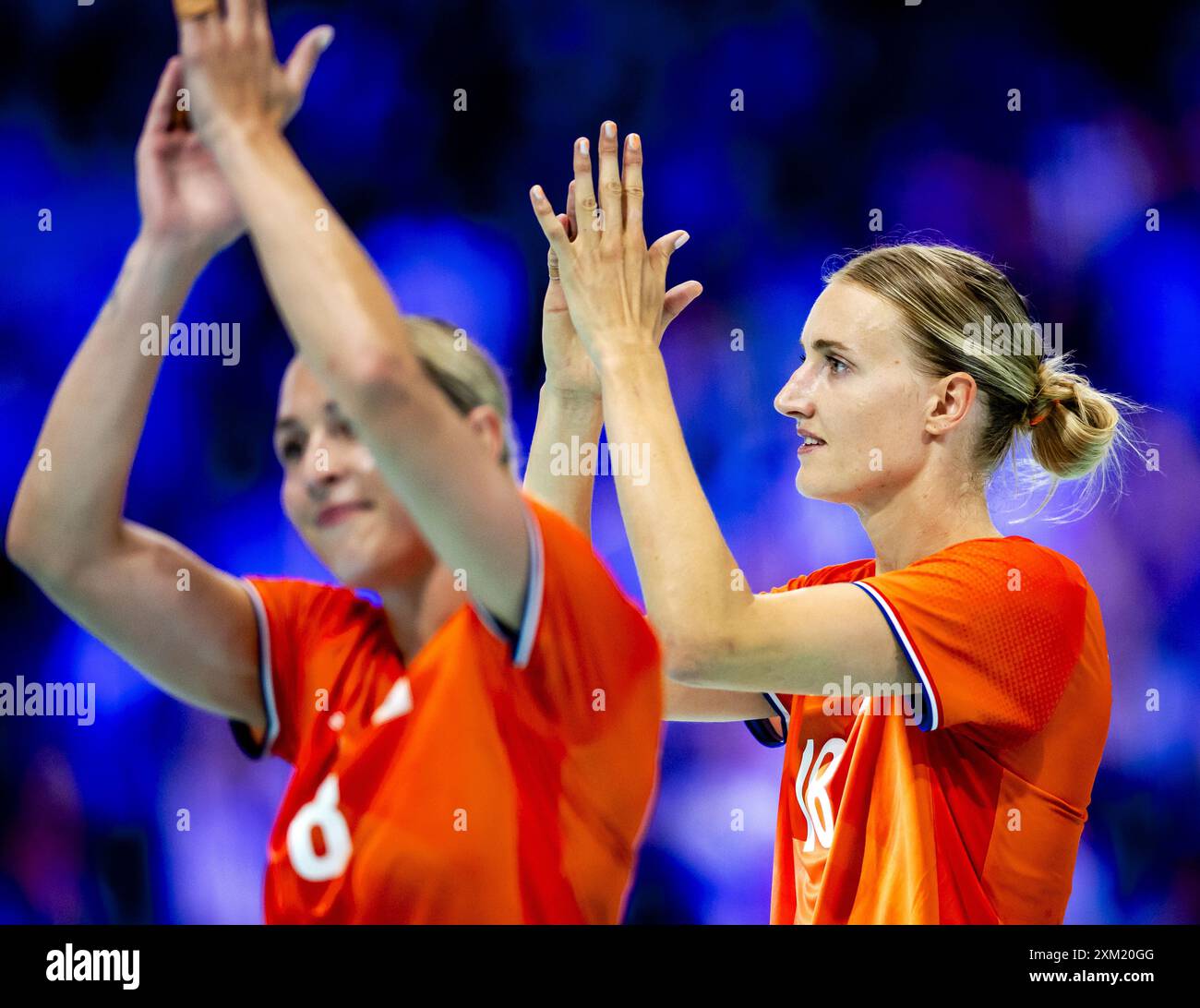 PARIS - Handball player Kelly Dulfer after the match against Angola ...