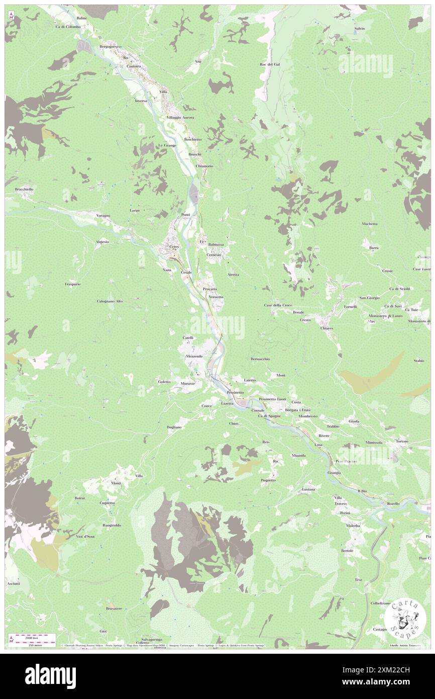 Fiume Stura di Vallegrande, , IT, Italy, Piedmont, N 45 17' 59'', N 7 ...