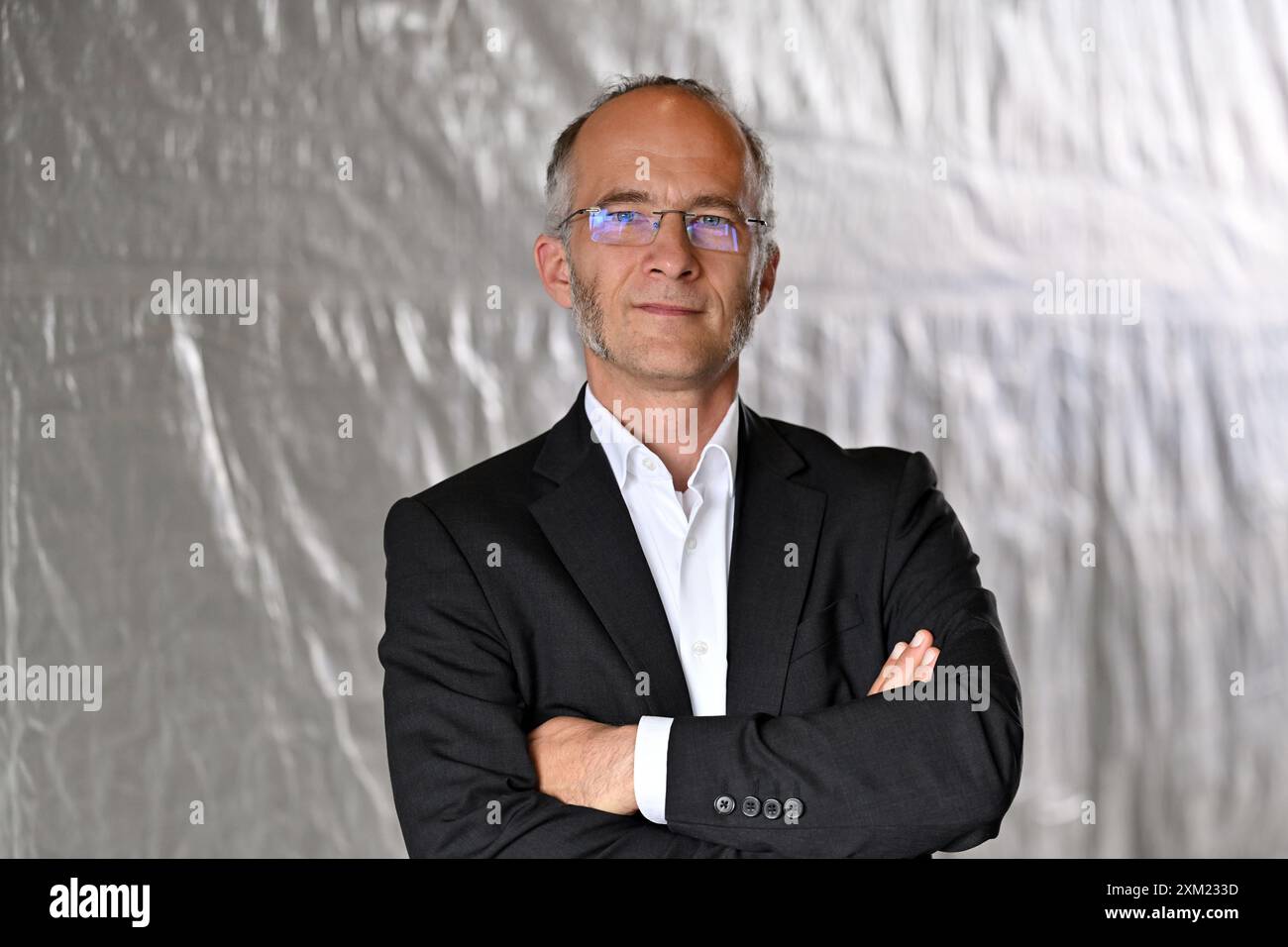 Vieselbach, Germany. 25th July, 2024. Timo Mappes, founding director of ...