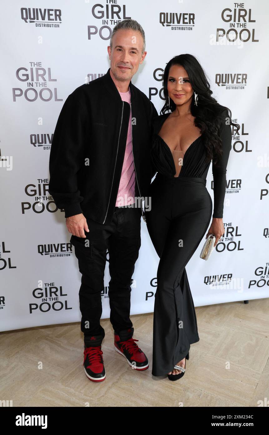 Beverly Hills, Ca. 24th July, 2024. Freddie Prinze Jr., Angie Ayala at the Los Angeles Premiere ...