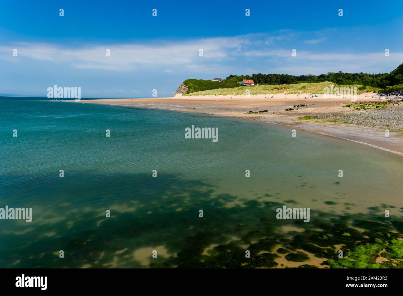 Caldey island priory beach hi-res stock photography and images - Alamy