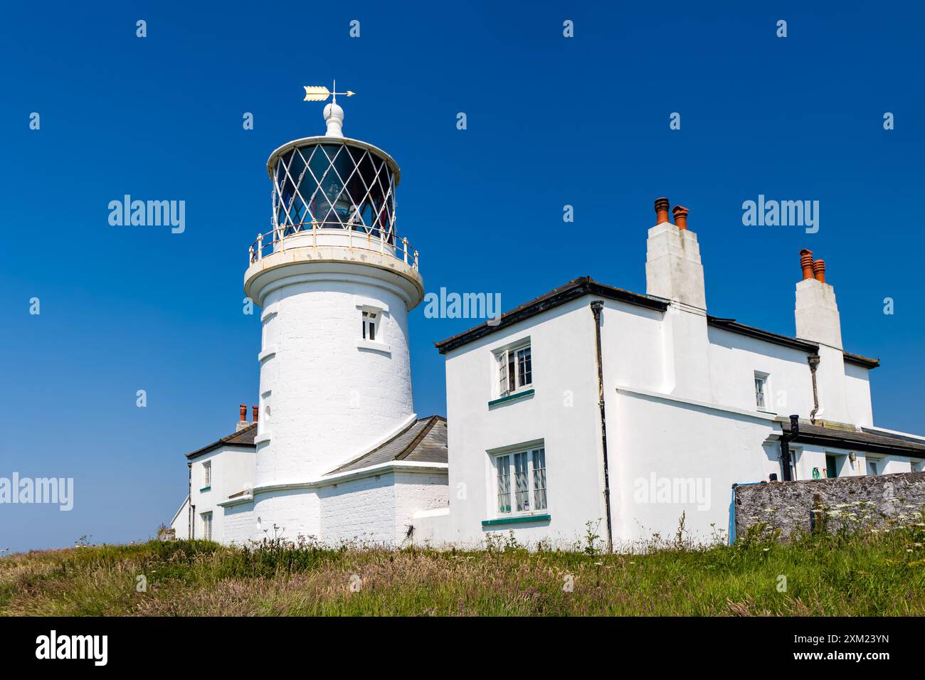 Caldey island light house hi-res stock photography and images - Alamy