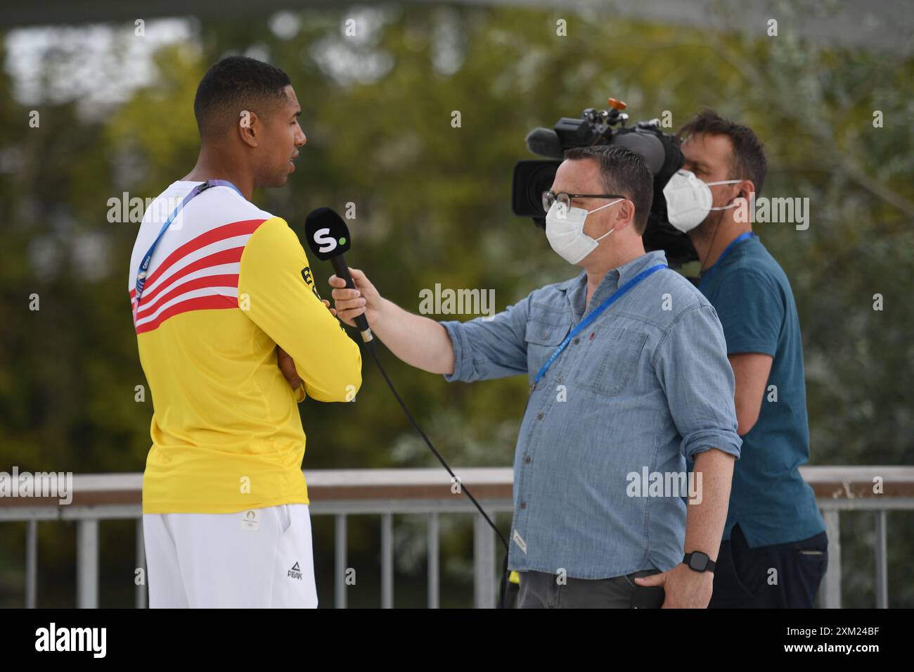 Paris, Fra. 25th July, 2024. Belgium Olympic Boxer Victor Schelstraete ...