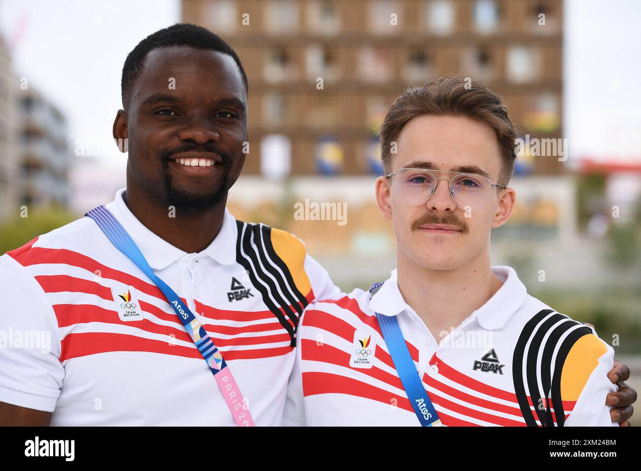 Paris, Fra. 25th July, 2024. Belgium Olympic Athletes in Gymnastics ...