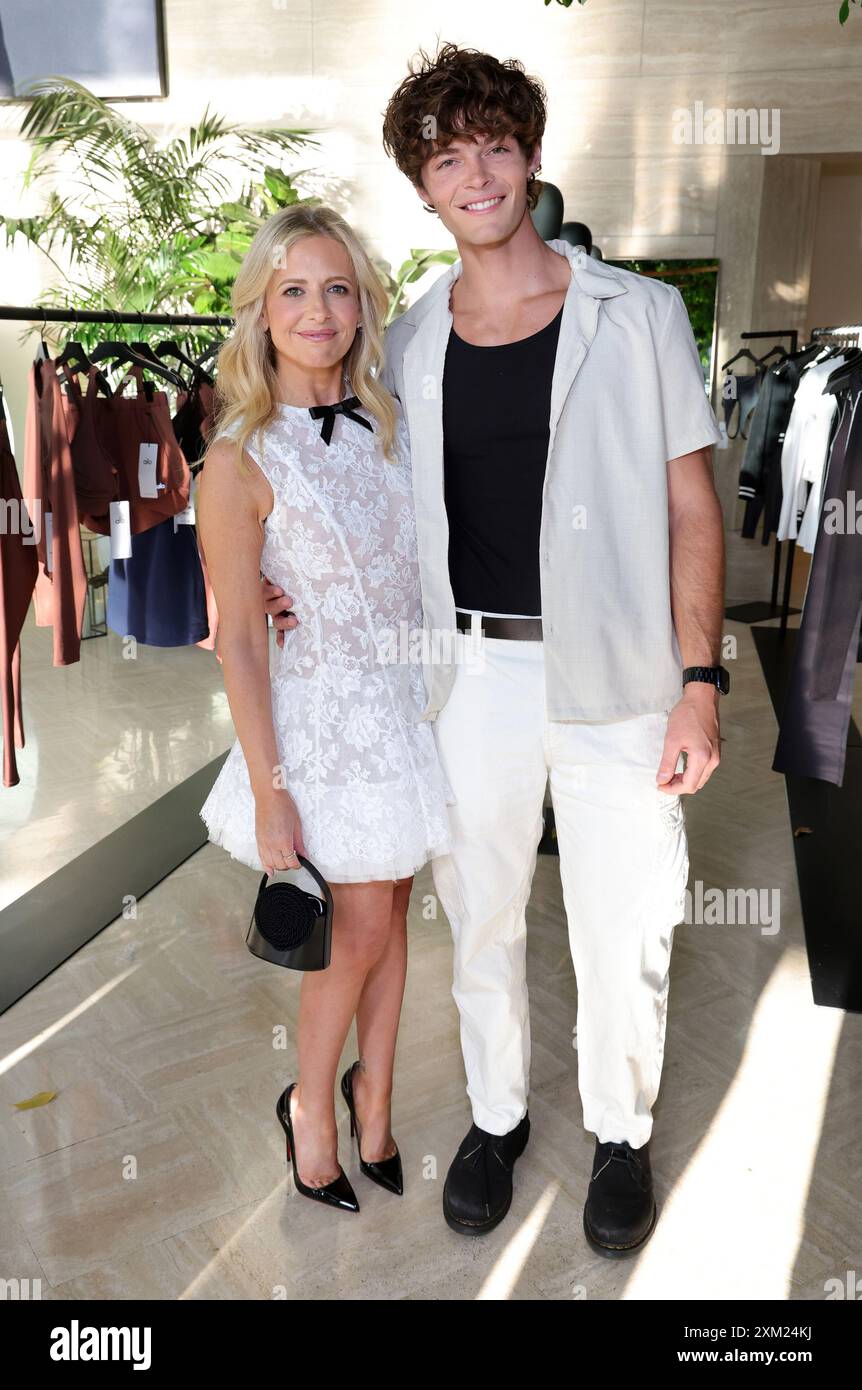 Beverly Hills, Ca. 24th July, 2024. Sarah Michelle Gellar, Tyler ...