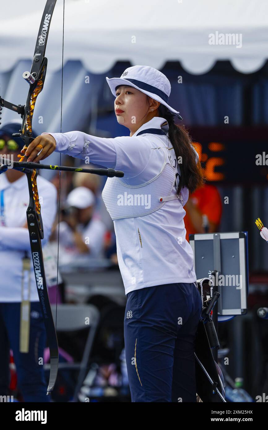 LIM Sihyeon of Republic of Korea Women's Individual Ranking Round ...