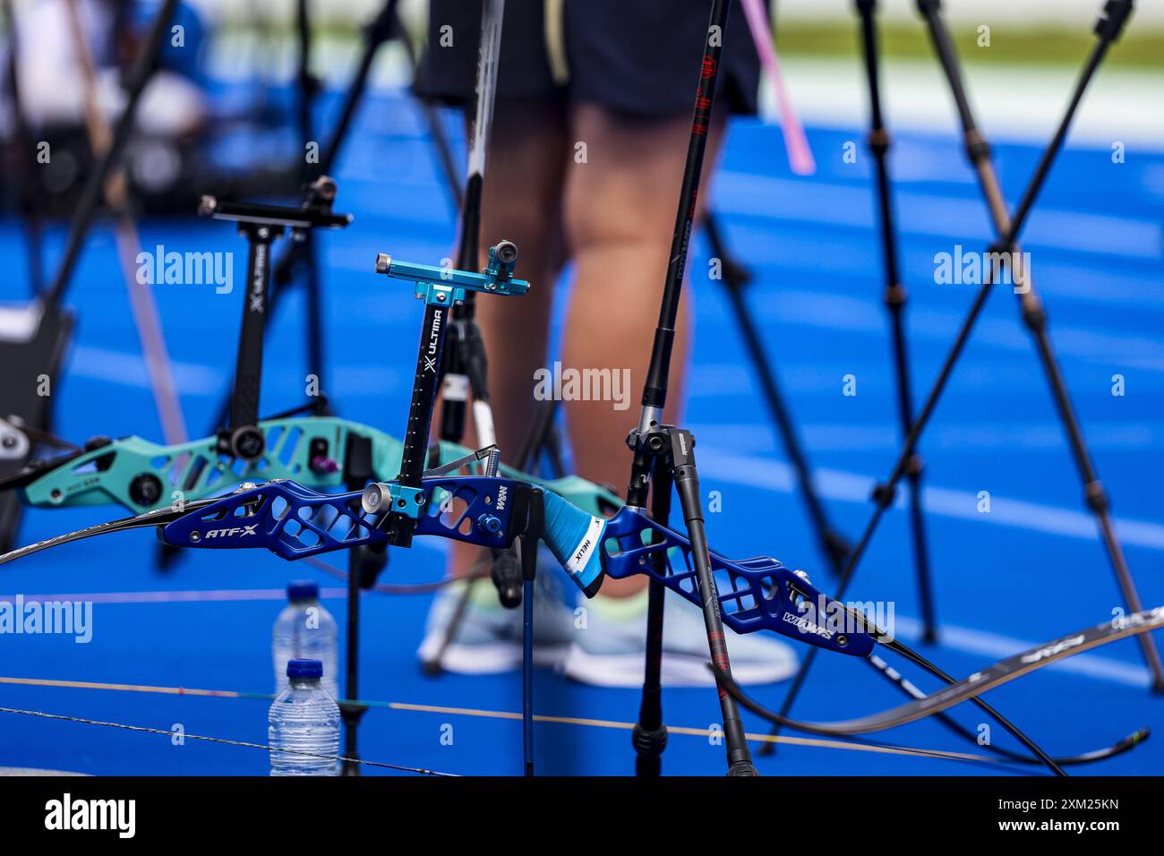 bow illustration Women's Individual Ranking Round Archery during the ...