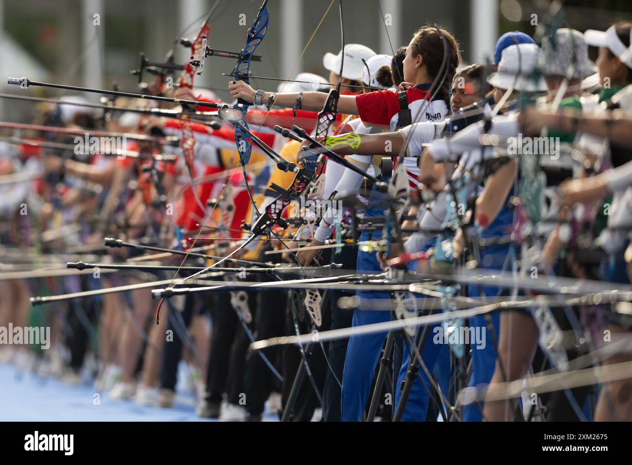 Paris, France. 25th July, 2024. Olympia, Olympic Summer Games, Paris ...