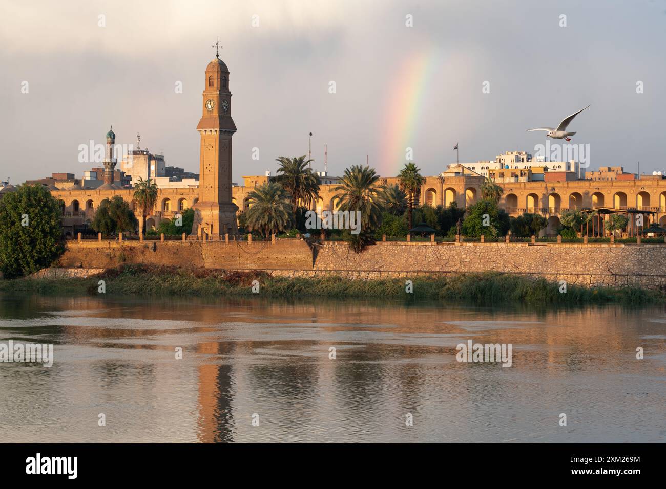 Assyrian Eunuch from Khorsabad at the Iraq Museum Stock Photo - Alamy