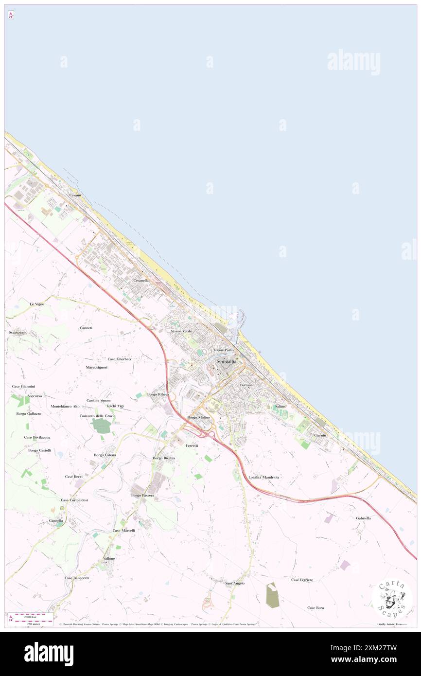 Universal, Provincia di Ancona, IT, Italy, The Marches, N 43 43' 22 ...