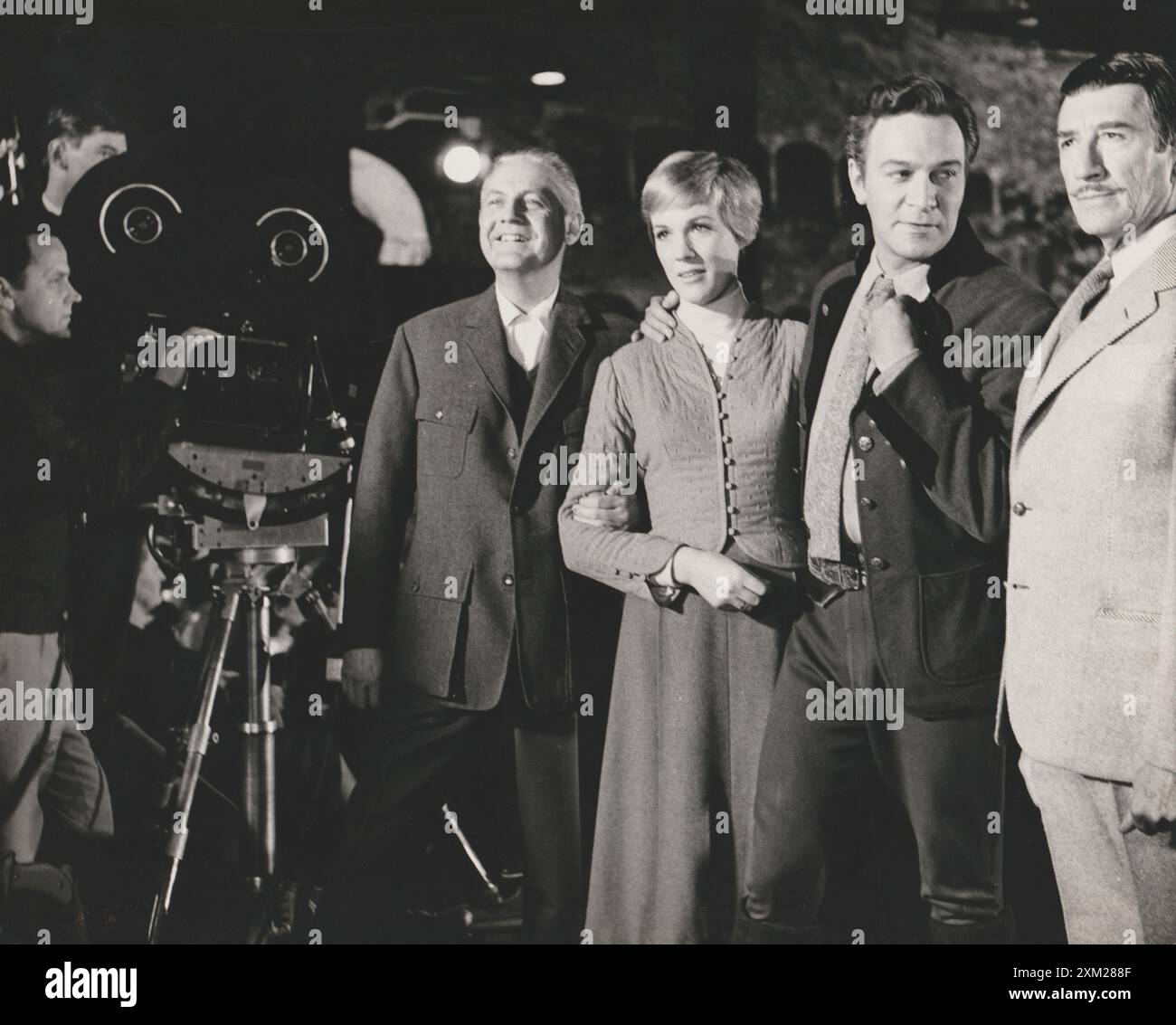 The Sound of Music (20th Century Fox, 1965). Behind The Scenes Stock ...