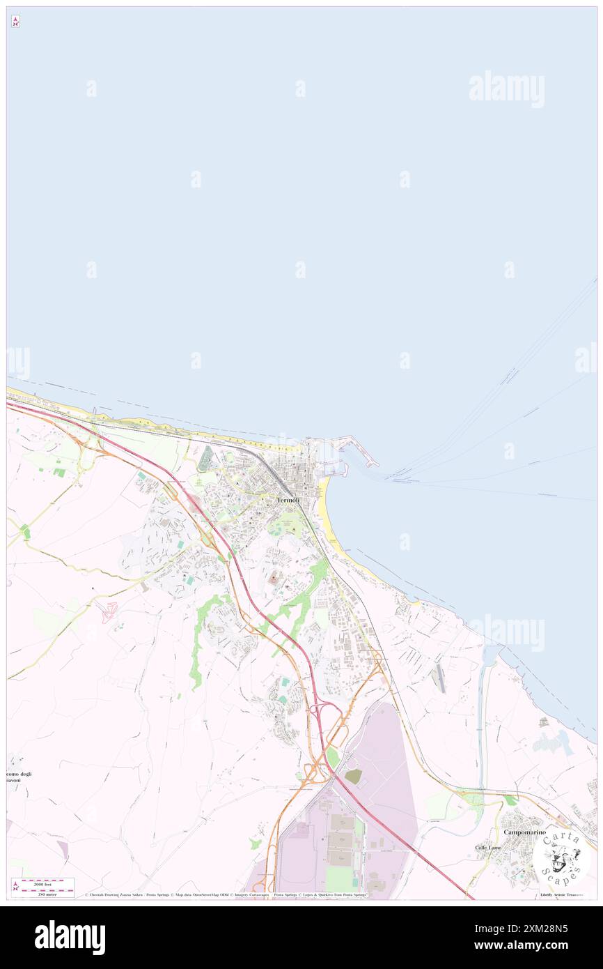 Castello svevo di Termoli, Provincia di Campobasso, IT, Italy, Molise ...