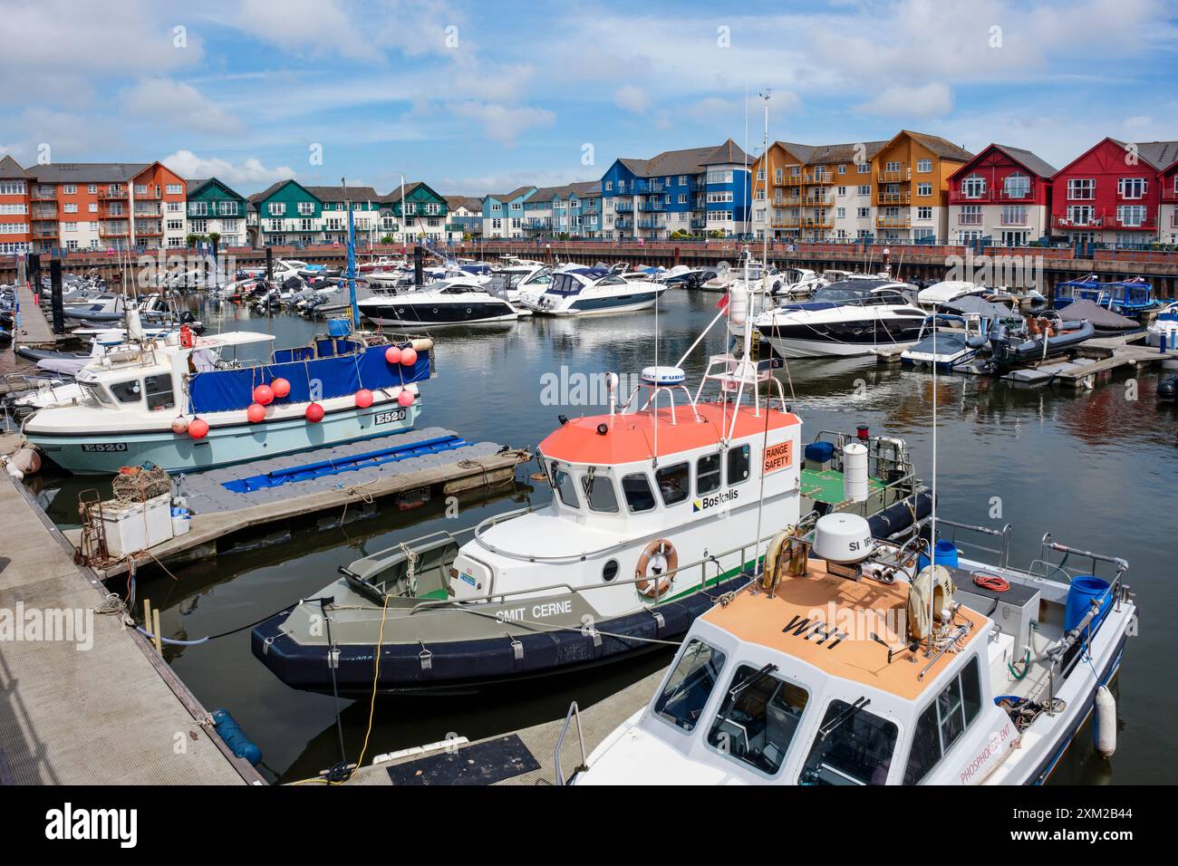 Exmouth Harbour, Devon Stock Photo - Alamy