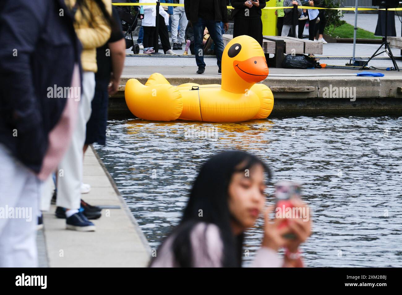 Paddington, London, UK. 25th July 2024. The Rubber Duck Race 2024 in ...