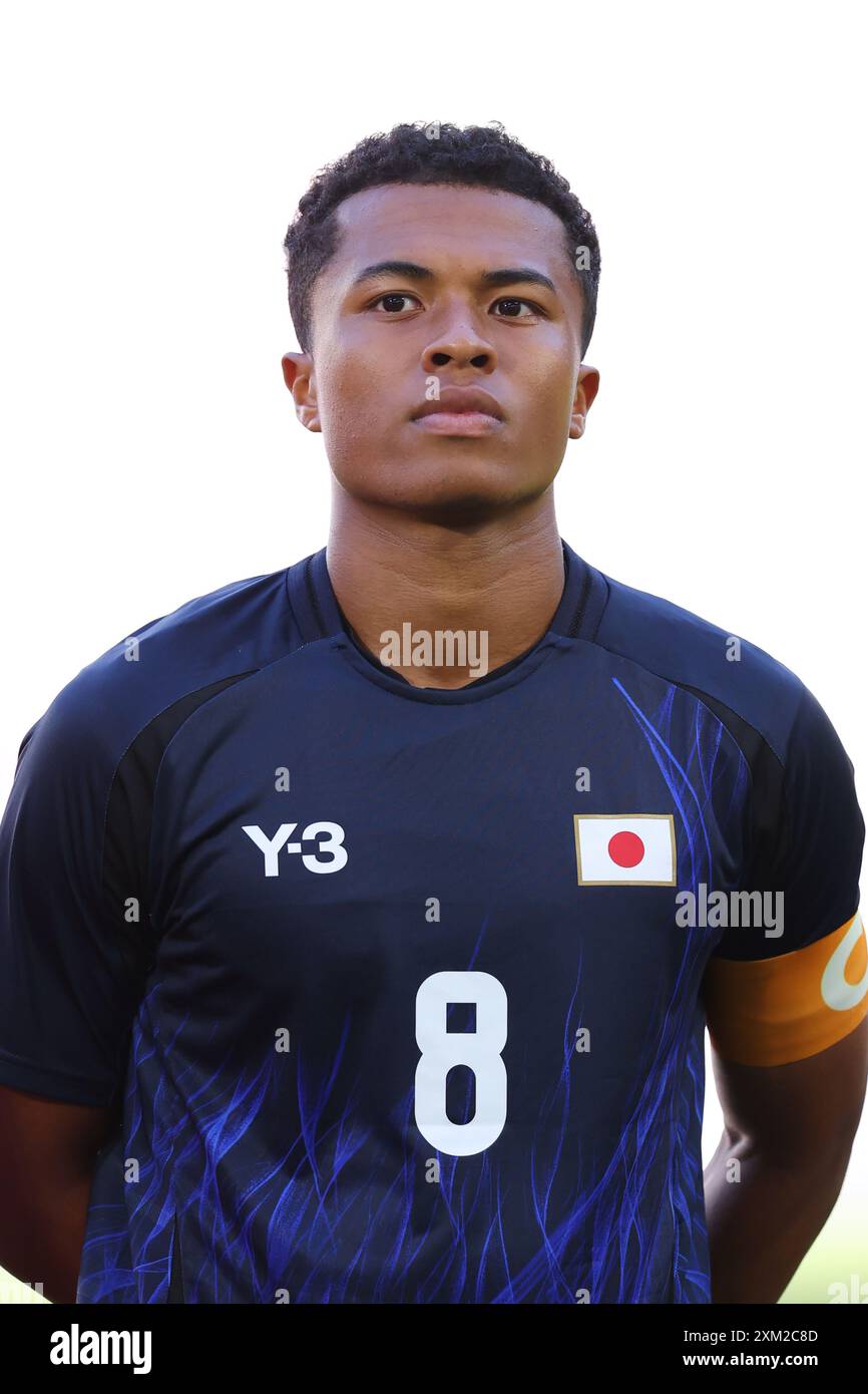 Bordeaux, France. 24th July, 2024. Joel Chima Fujita (JPN) Football ...