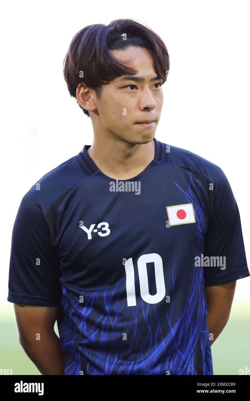 Bordeaux, France. 24th July, 2024. Koki Saito (JPN) Football/Soccer : Men's Group D match ...