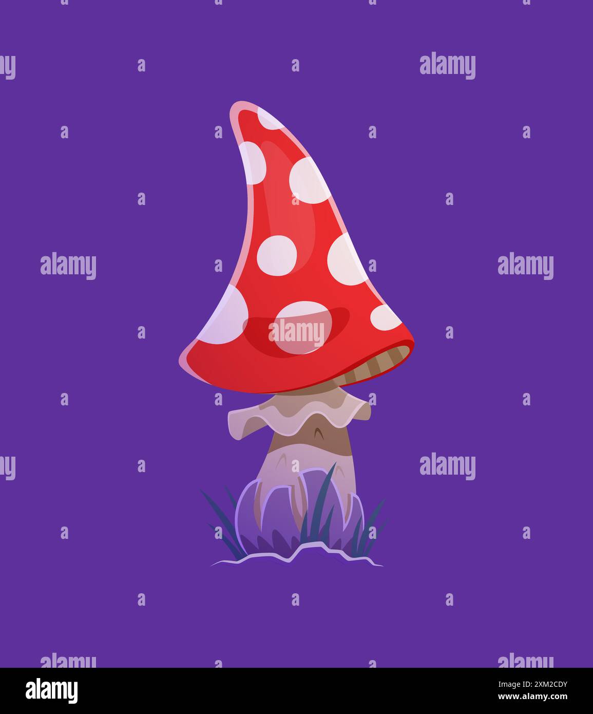 Mushroom spots vector vectors hi-res stock photography and images - Alamy