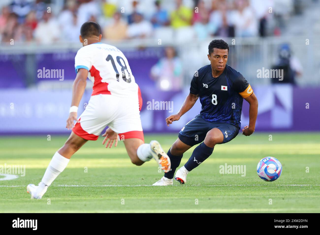Bordeaux, France. 24th July, 2024. Joel Chima Fujita (JPN) Football ...