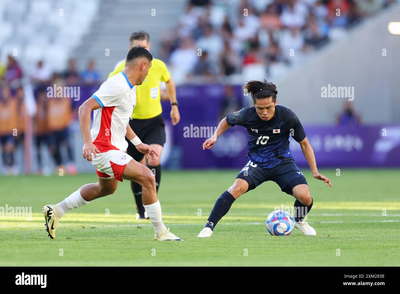 Bordeaux, France. 24th July, 2024. Koki Saito (JPN) Football/Soccer ...
