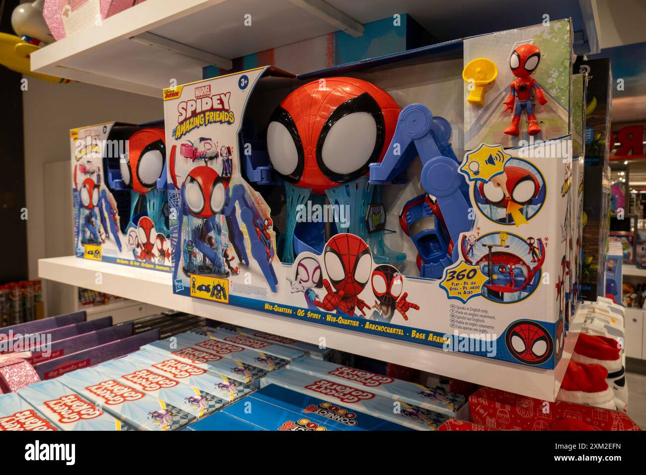 The Arcade at Macy's flagship department store features games and toys ...