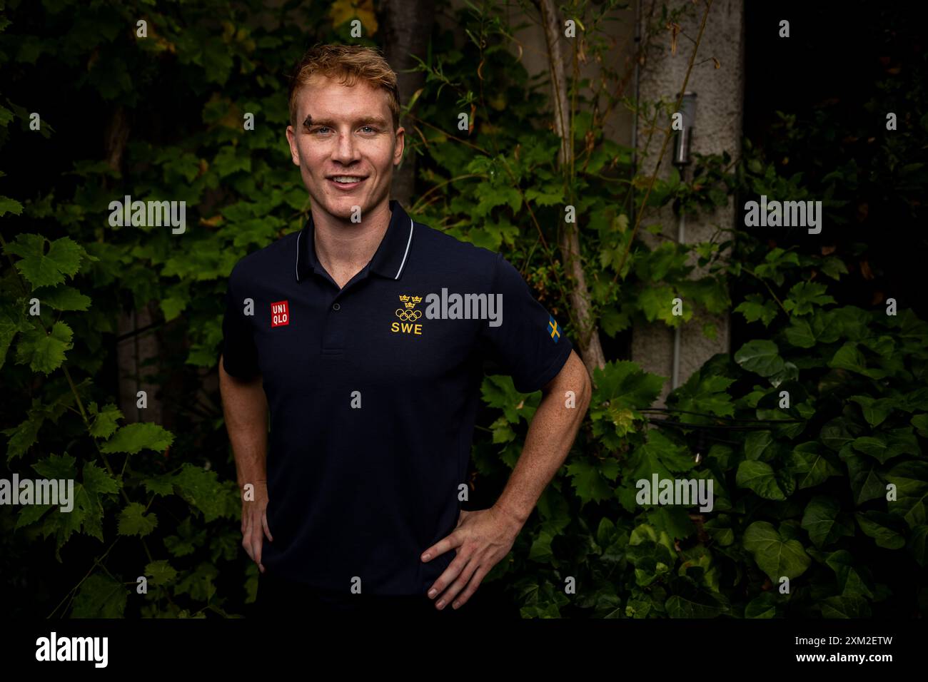 Paris, France. 25th July, 2024. 240725 Jonathan Edvardsson of the ...