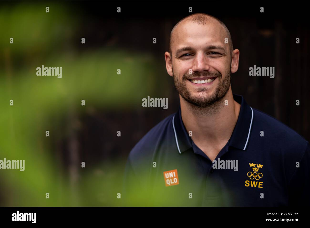 Paris, France. 25th July, 2024. 240725 Lukas Sandell of the Swedish men ...
