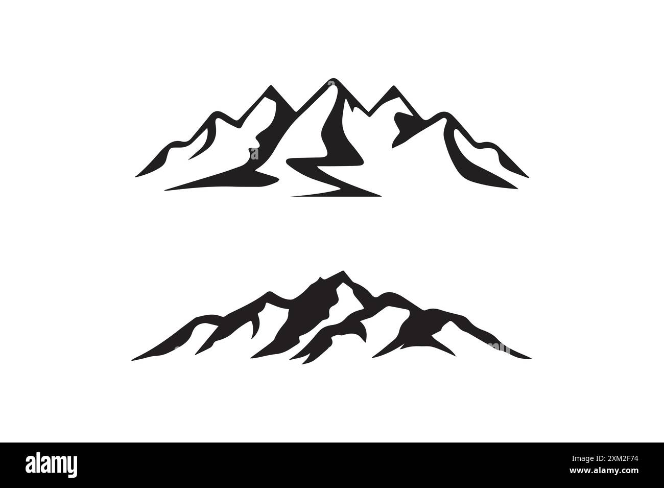 Mountain vector image Stock Vector Image & Art - Alamy