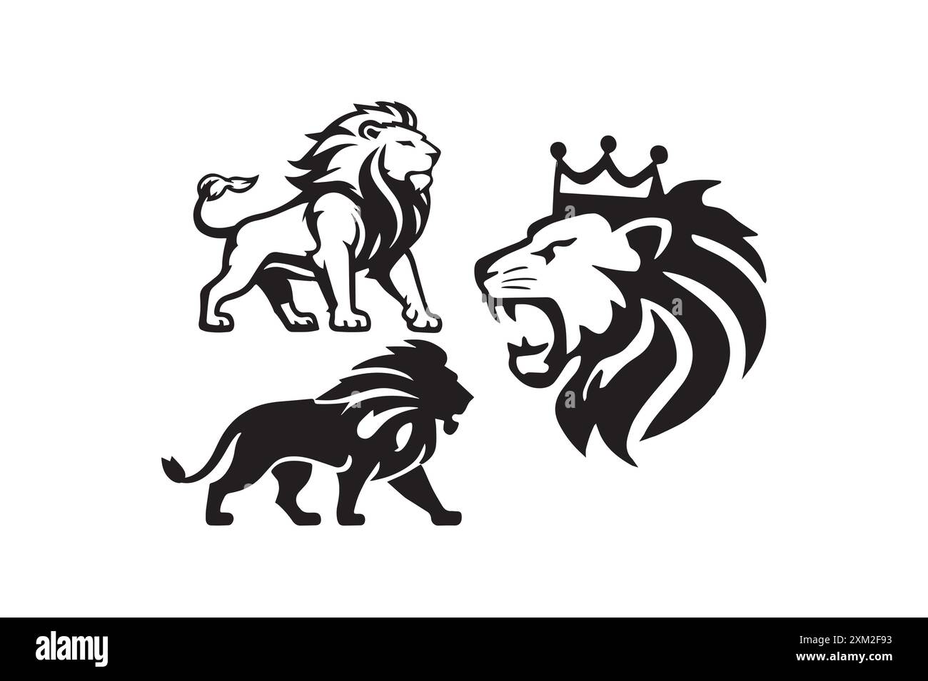 Lion vector image Stock Vector Image & Art - Alamy