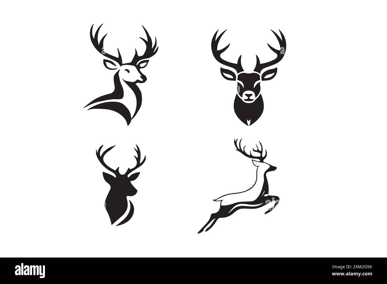 Doe vector hi-res stock photography and images - Alamy